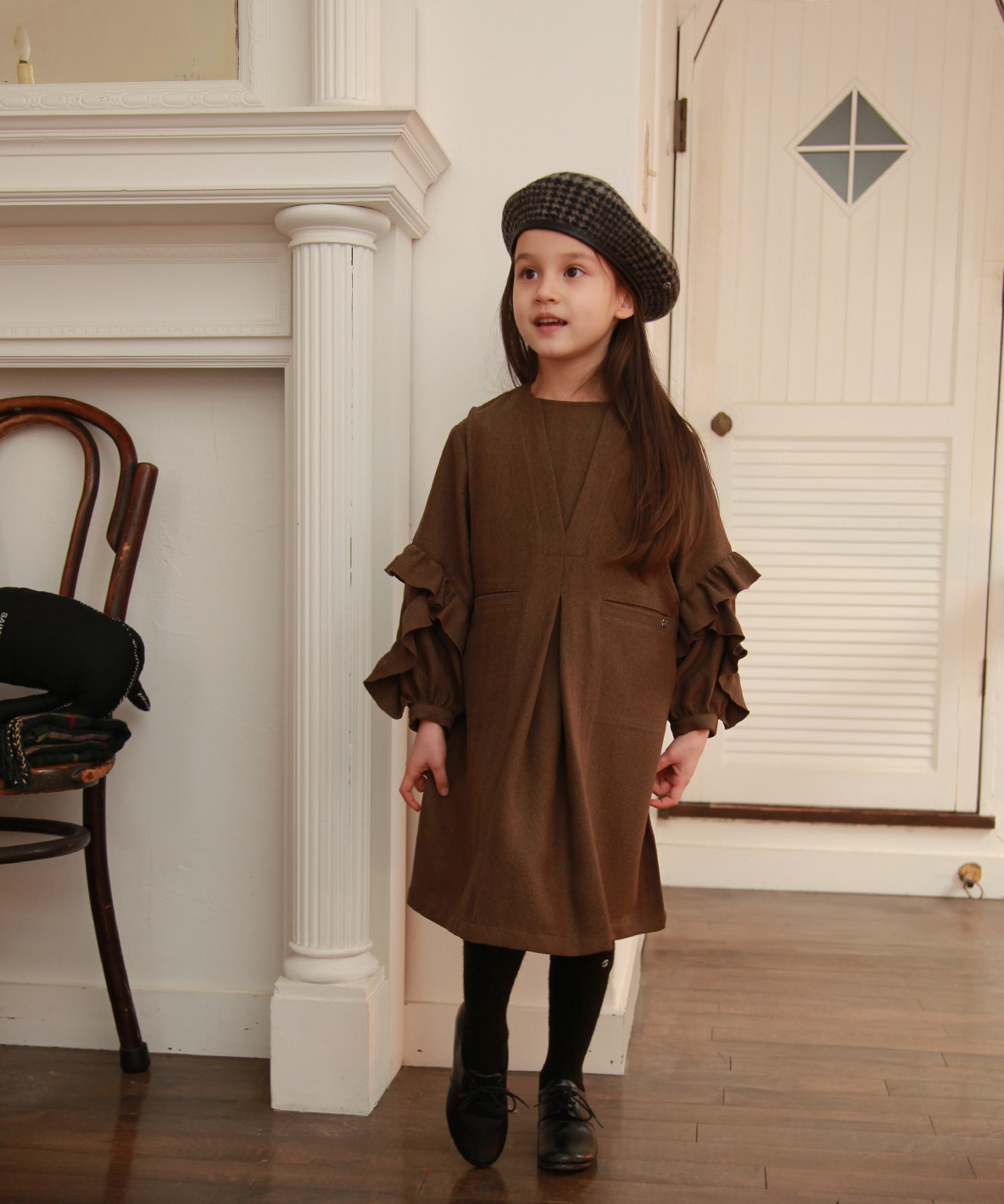 【セール】メランジヘリンボンツイード 膝下丈 ワンピース(505707929) | フィス(FITH) - MAGASEEK