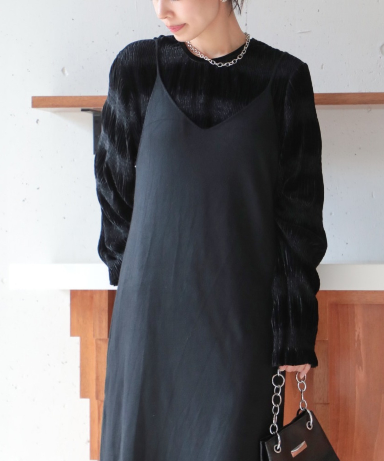 【セール】【SETUP7】Vネックリラックスキャミワンピース KNF037(505744337) | SETUP7(SETUP7) - MAGASEEK