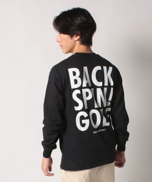 BACKSPIN! BACK LOGO Long Tshirt(505742788) | バックスピン(BACK SPIN! ) - MAGASEEK