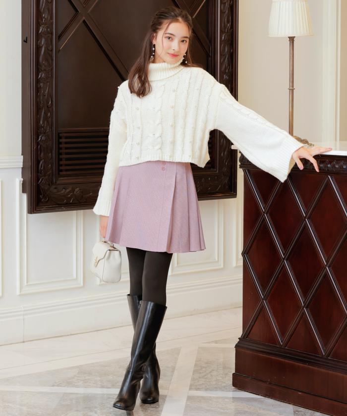 サイドボタンミニスカート(505763877) | ウィルセレクション(WILLSELECTION) - MAGASEEK