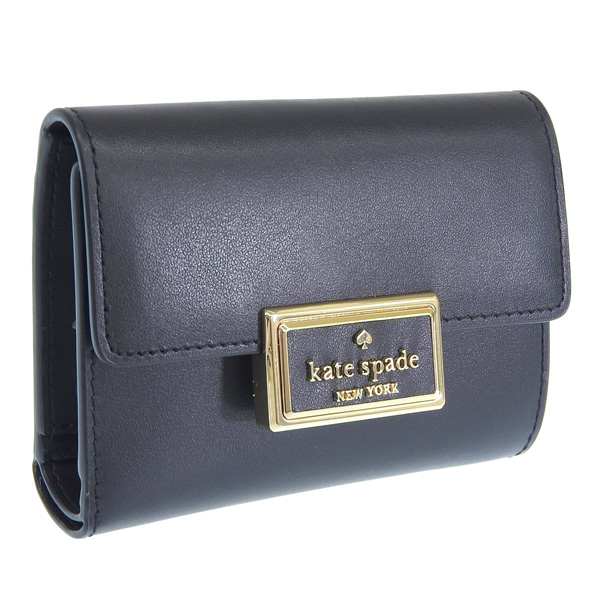 kate spade ケイトスペード REGAN MEDIUM FLAP WALLET リーガン ミディアム フラップ 三つ折り 財布 M ...