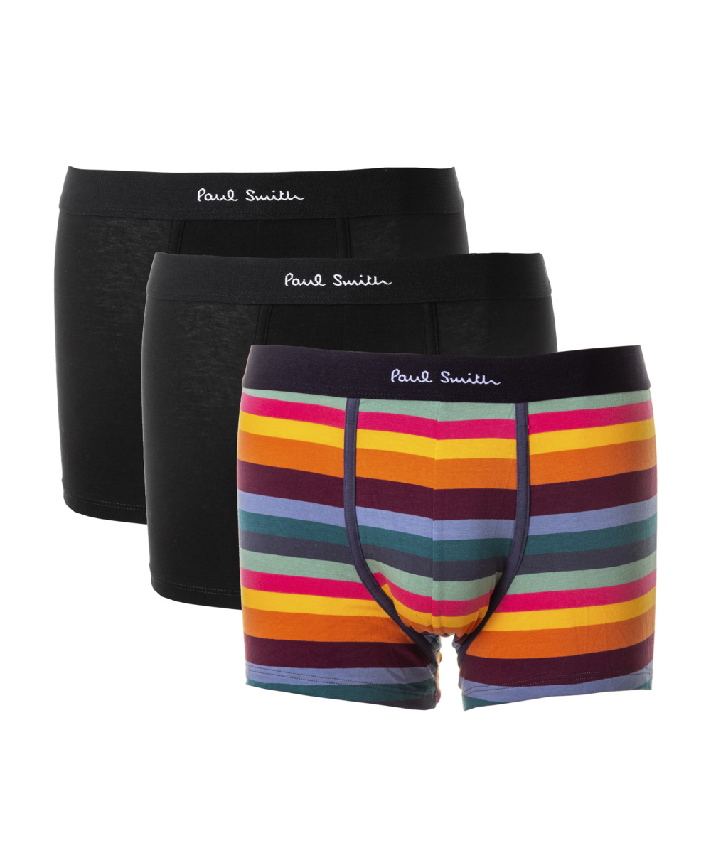 【メンズ】【PAUL SMITH】ポールスミス 3Pボクサー M1A 914C A3PCKD 79A Black/Multi メンズ PAUL SMITH 【L(505740706 ...