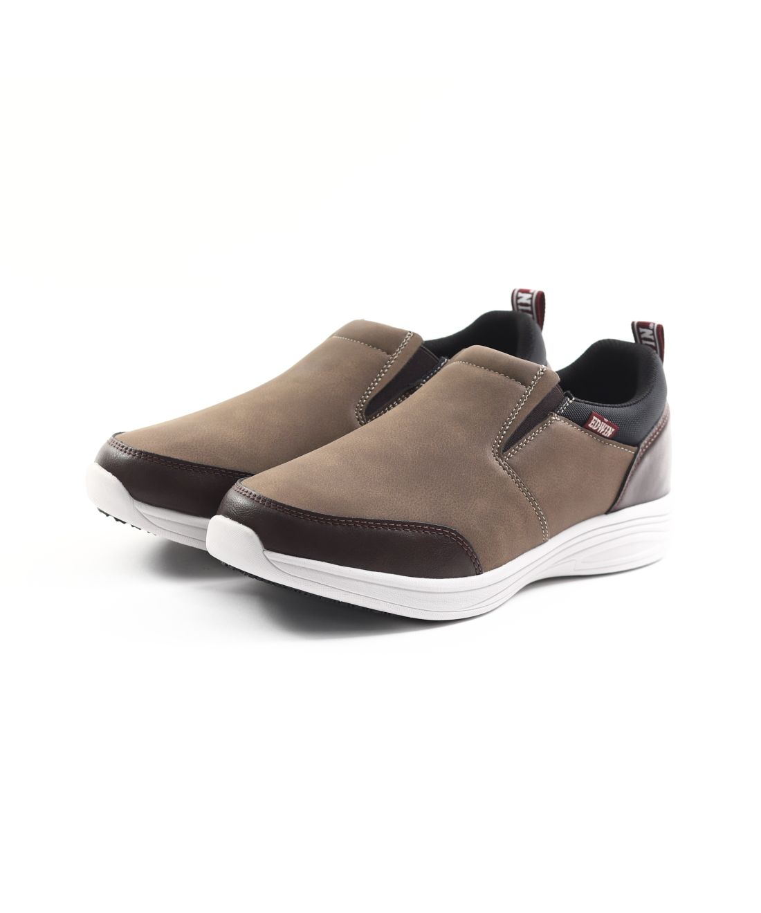 【セール】エドウィン EDWIN メンズ スリッポン スニーカー 防水 防滑ソール 甲高 幅広 6E 軽量 FS－EDM72(505782457) | EDWIN(EDWIN) - MAGASEEK