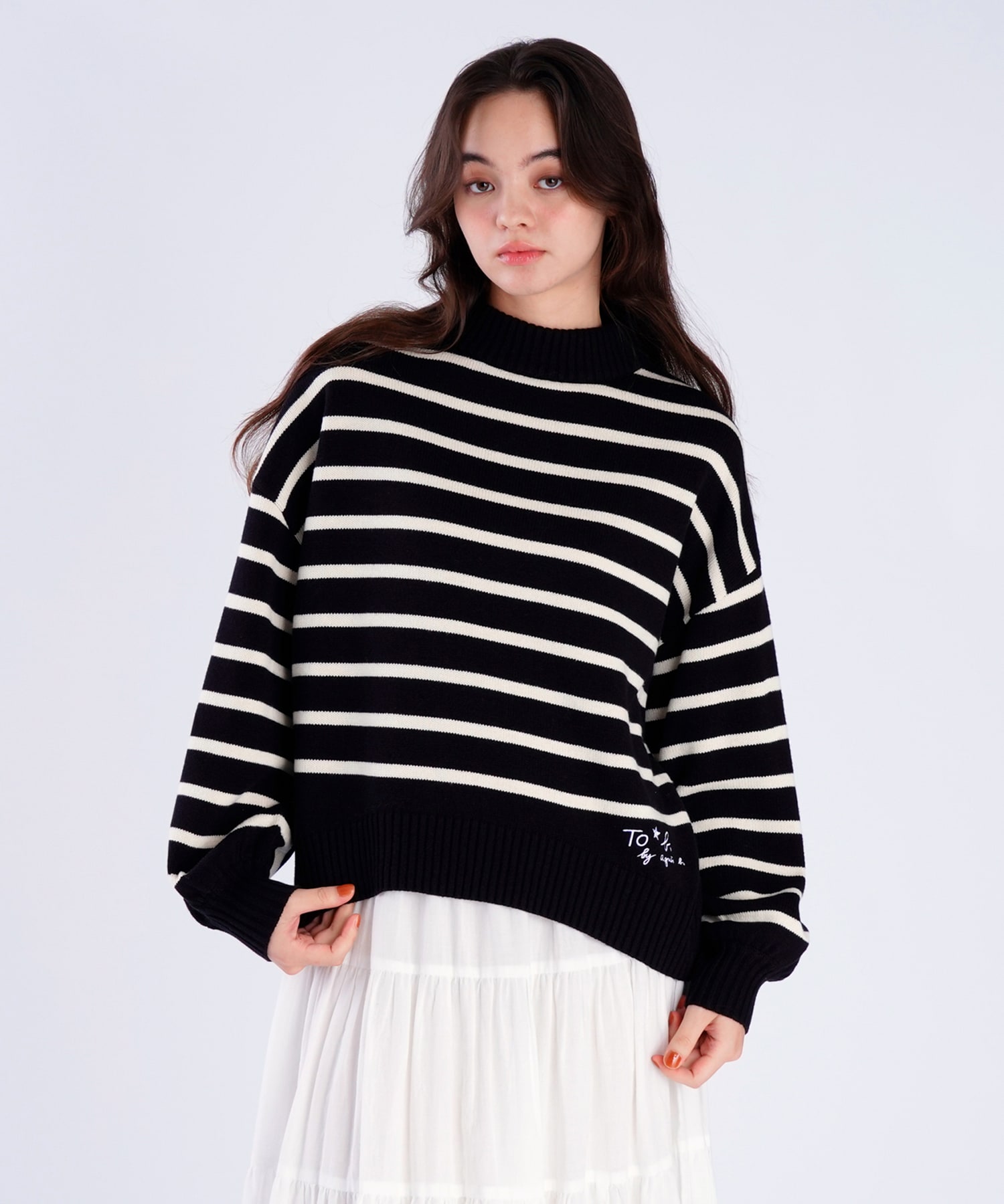 WM31 PULLOVER ニューソフトニットプルオーバー(505789383) | トゥービー バイ アニエスベー(To b. by agnes b.) - MAGASEEK