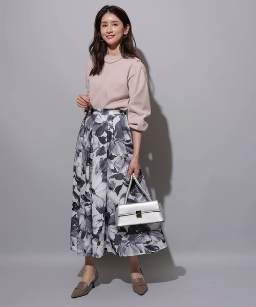 ジャガードプリントスカート(505805359) | ジャスグリッティー(JUSGLITTY) - MAGASEEK