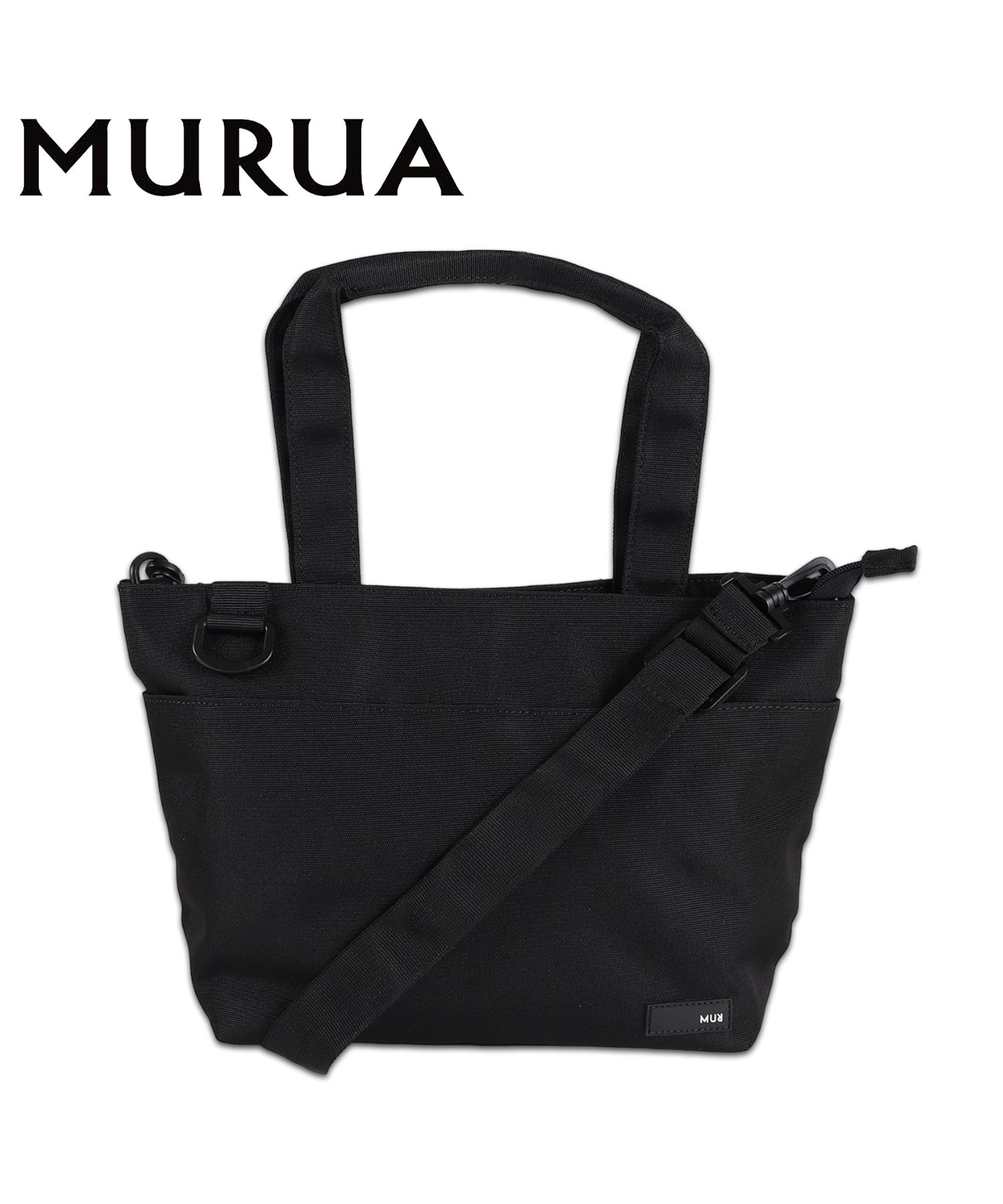 ムルーア MURUA バッグ トートバッグ ショルダーバッグ レディース 軽量 2WAY TOTE BAG ブラック 黒 MR－B1182(505808853) | ムルーア(MURUA ...