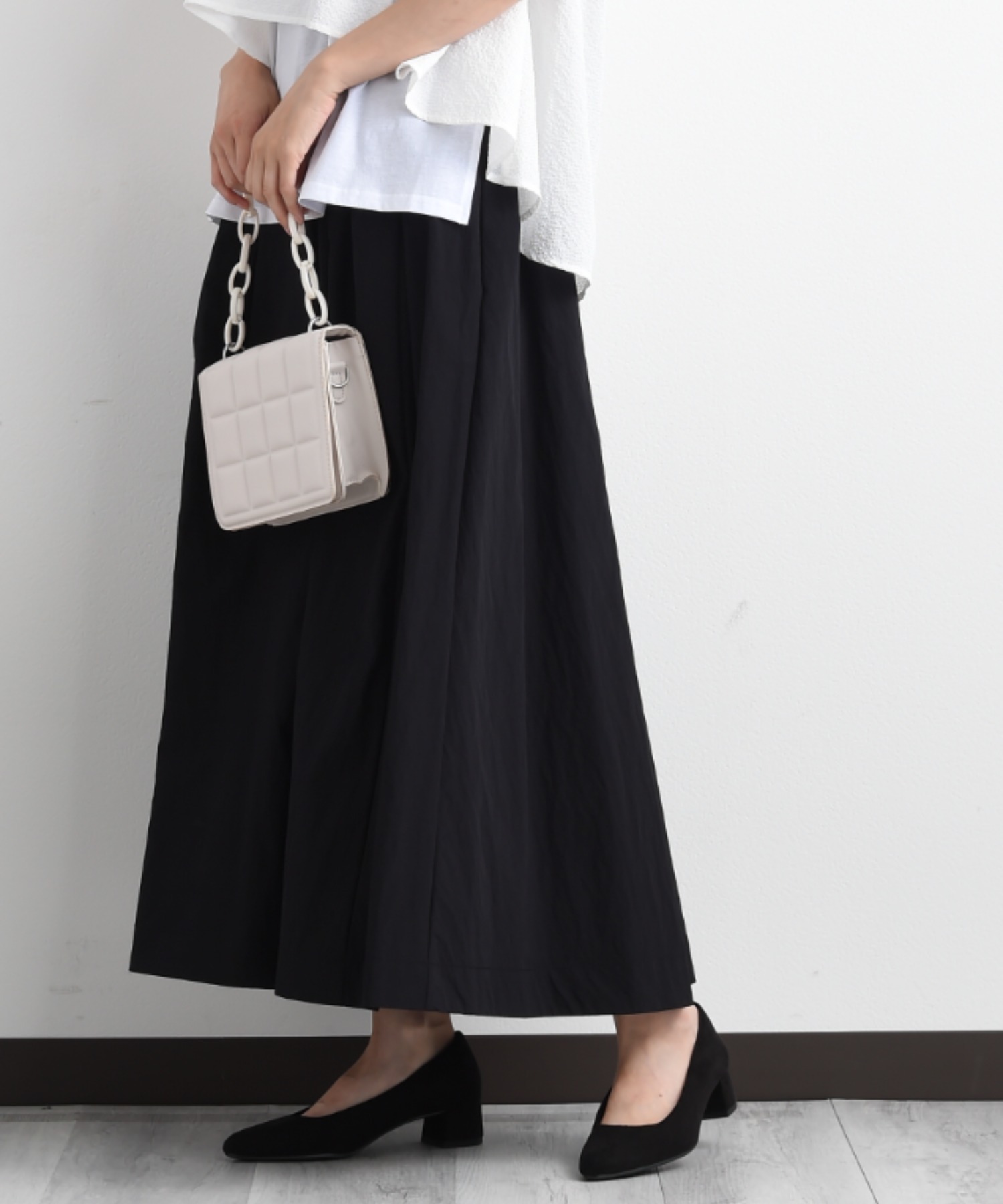 【セール】【anana】リップストップフレアースカート(505803533) | インタープラネット(INTERPLANET) - MAGASEEK