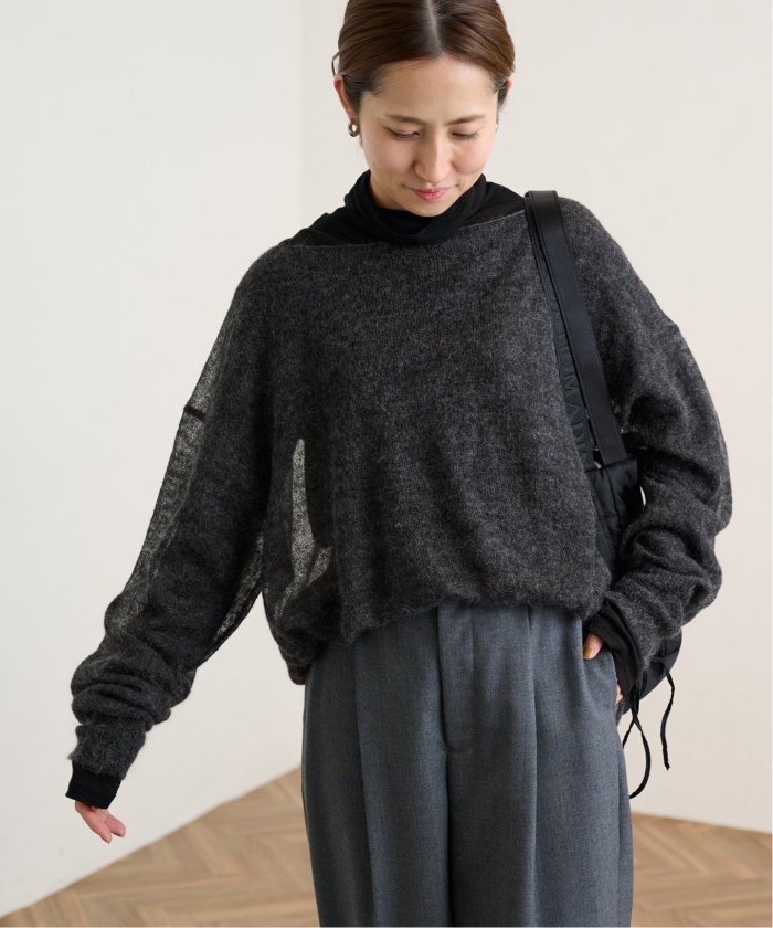 モヘヤ混プルオーバー(505824886) | フレームワーク(FRAMeWORK) - MAGASEEK