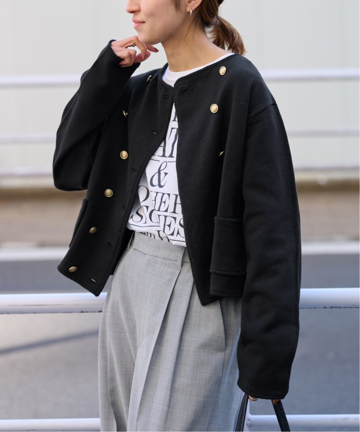 ニットWジャケット(505837947) | フレームワーク(FRAMeWORK) - MAGASEEK