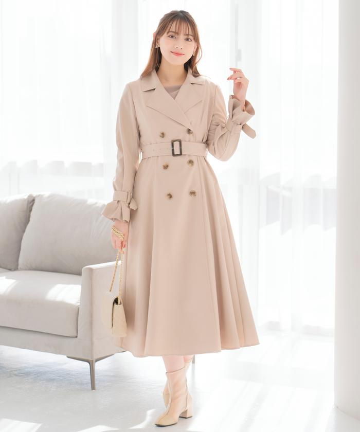 Wボタンスプリングコート(505851368) | ウィルセレクション(WILLSELECTION) - MAGASEEK