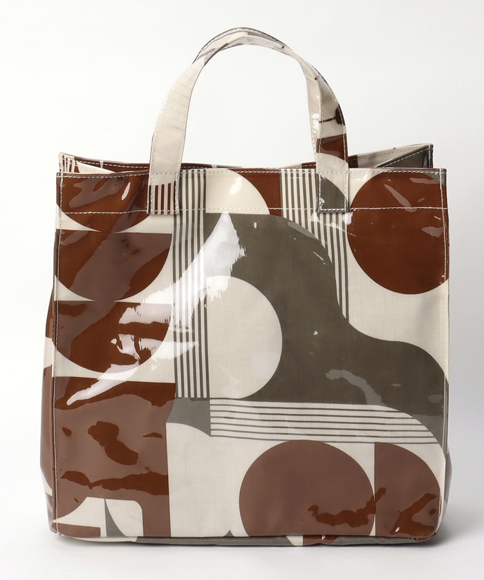 カシュカシュ cachecache / コーティングプリントショッパートートバッグ(505844952) | カシュカシュ(cache cache) - MAGASEEK