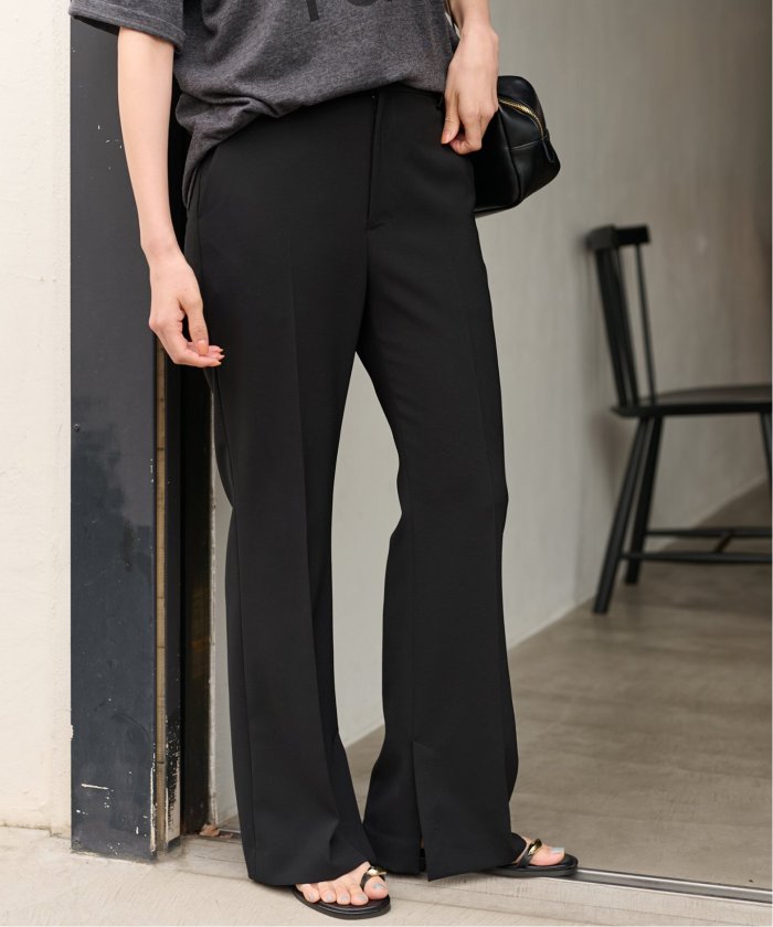 ≪追加予約≫ダブルクロススリットパンツ(505874229) | フレームワーク(FRAMeWORK) - MAGASEEK