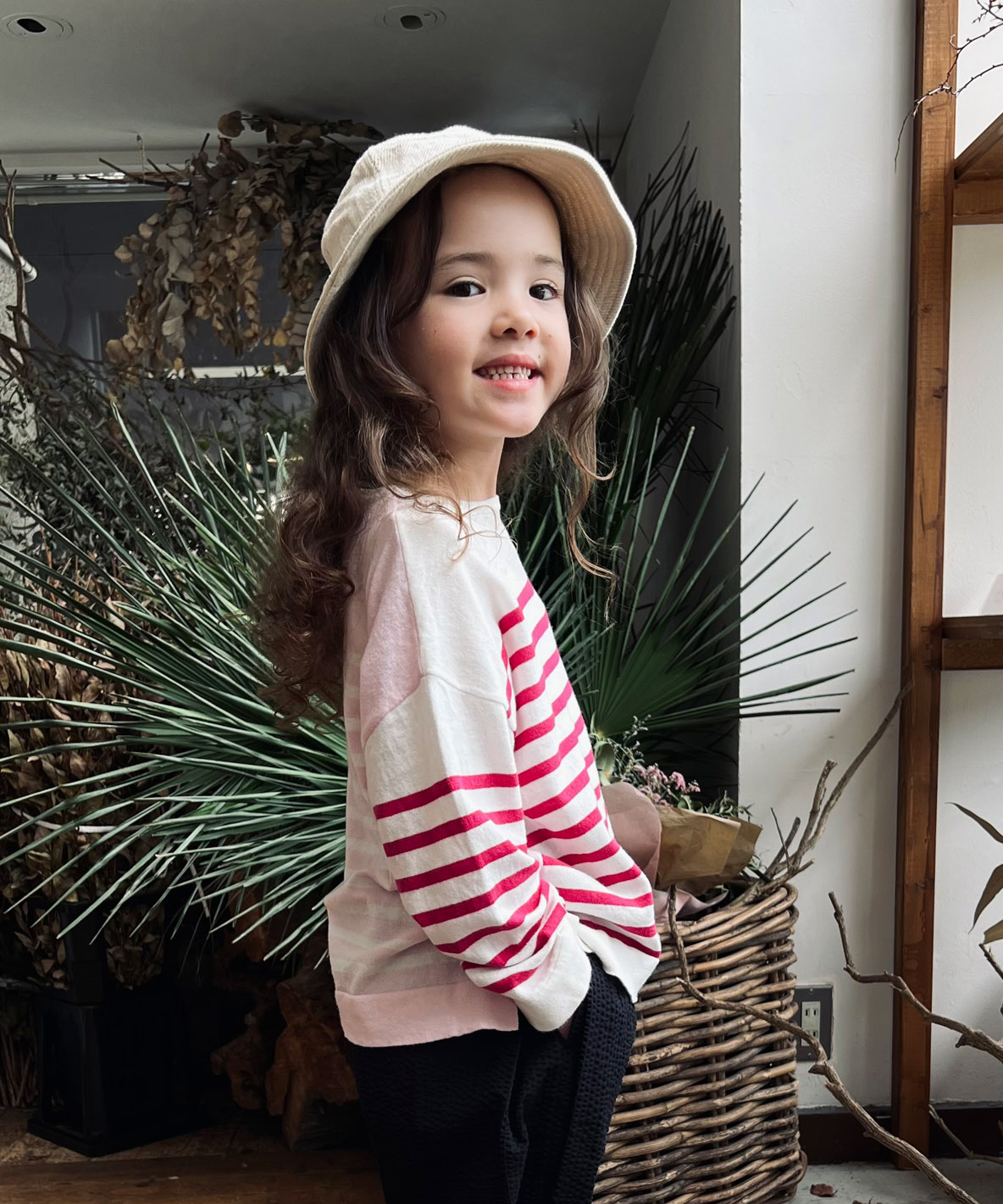 コットンニットボーダー長袖Tシャツ(505836102) | フィス(FITH) - MAGASEEK