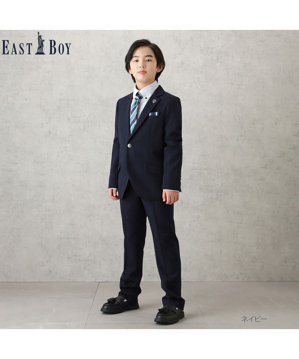 EASTBOY イーストボーイ 男児卒業スーツ ウィンドペン柄 4点セット 335201696(505877809) | マックハウス（キッズ）(MAC HOUSE(kid's ...