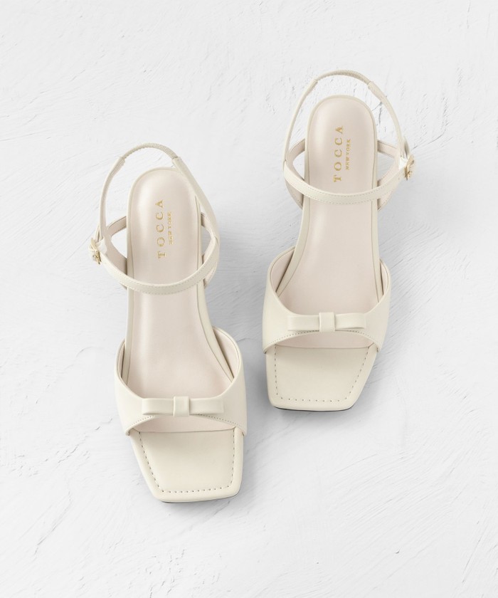 【大人百花掲載】TINY RIBBON SANDALS サンダル(505907870) | TOCCA(TOCCA) - MAGASEEK