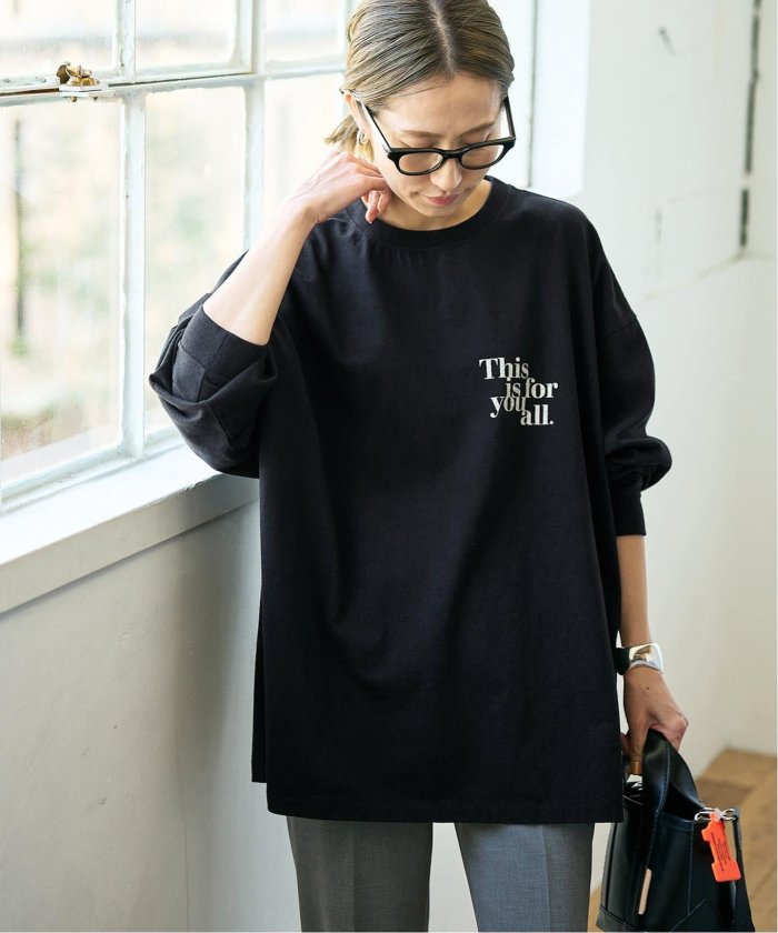 ≪追加≫【haru×FRAMeWORK】ロゴロンT2(505968582) | フレームワーク(FRAMeWORK) - MAGASEEK