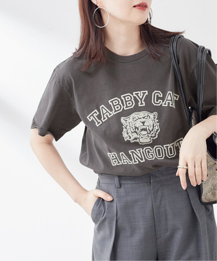《別注》【MIXTA/ミクスタ】TABBY CAT HANGOUT CREW T－SH：Tシャツ(505970105) | ジャーナル ...
