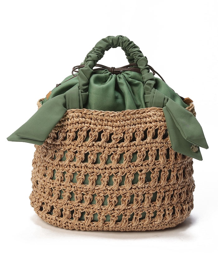 【セール】カシュカシュ cachecache / 下がりリボン柄編みトートバッグ(505957616) | カシュカシュ(cache cache) - MAGASEEK