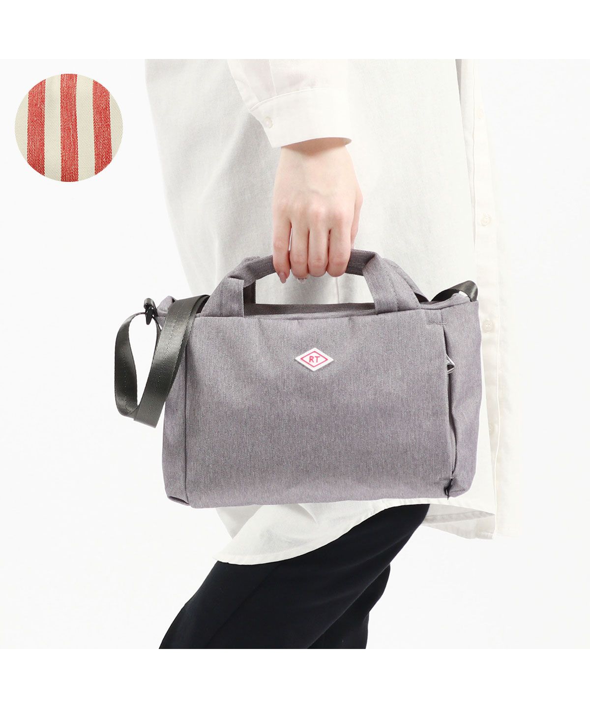 ルートート トートバッグ ファスナー付き マチあり ROOTOTE 2WAY ショルダー SN.ベビールー2way.ライトウォーターリペレント－F 1121(505971263 ...