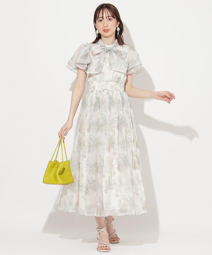 ぼかしフラワープリントワンピース(505997223) | ウィルセレクション(WILLSELECTION) - MAGASEEK