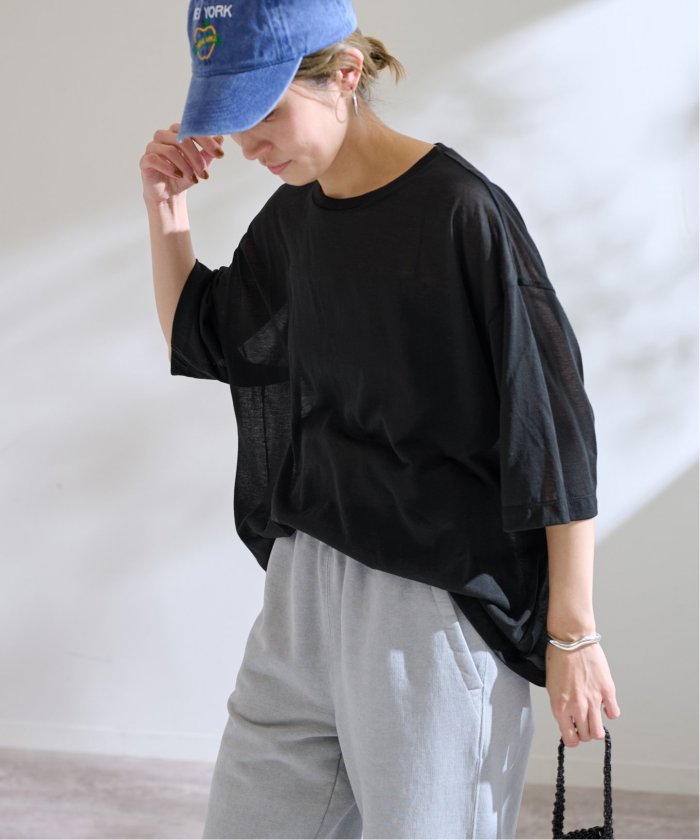 ≪予約≫C/NYシアーTEE(506018521) | フレームワーク(FRAMeWORK) - MAGASEEK