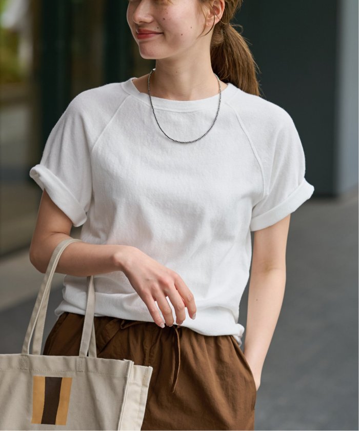 スラブ天竺ラグランTEE(506018523) | フレームワーク(FRAMeWORK) - MAGASEEK