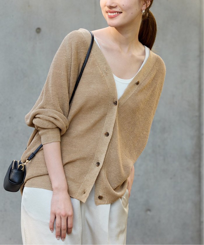 ≪WEB限定追加予約≫ウォッシャブル ルーズカーディガン(506018530) | フレームワーク(FRAMeWORK) - MAGASEEK