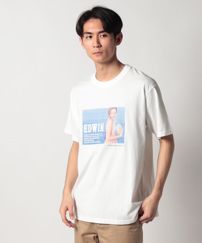 【セール】#PRINT S/S TEE(505942977) | EDWIN(EDWIN) - MAGASEEK