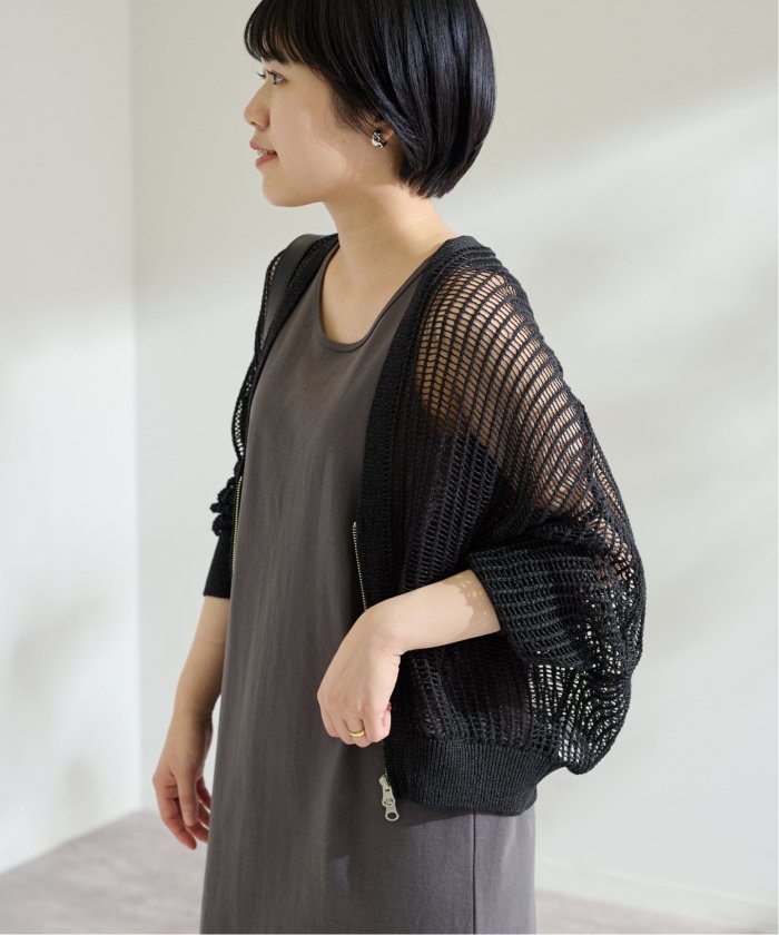 メッシュニットブルゾン(506065652) | フレームワーク(FRAMeWORK) - MAGASEEK