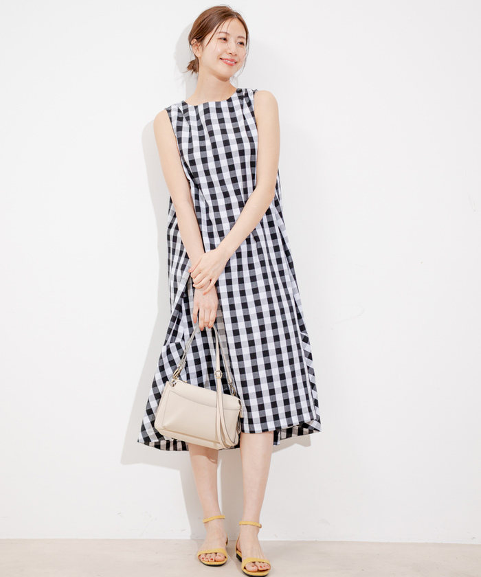 ボートネックタックフレアーワンピース(506097492) | ジャイロ(JAYRO) - MAGASEEK