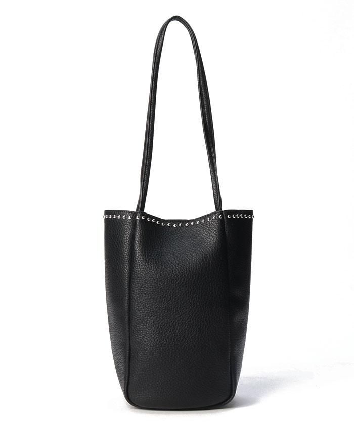 カシュカシュ cachecache / スタッズ付き縦型トートバッグ(506091792) | カシュカシュ(cache cache) - MAGASEEK