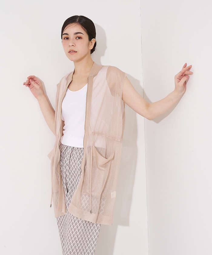 【WEB限定】シアードロストジップアップジレ(506032023) | collex(collex) - MAGASEEK