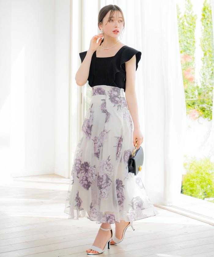 オパールフラワードッキングワンピース(506183803) | ウィルセレクション(WILLSELECTION) - MAGASEEK