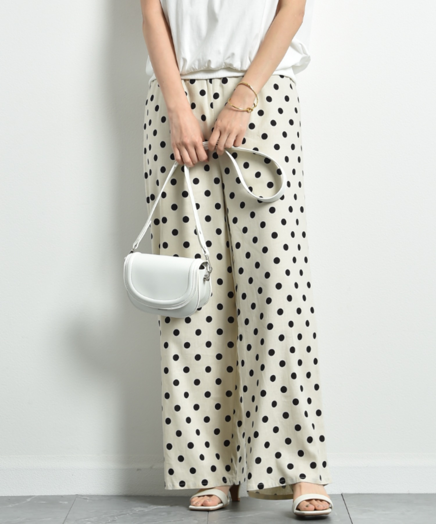 【セール】R／Lウインドークロスドットパンツ(506125588) | インタープラネット(INTERPLANET) - MAGASEEK