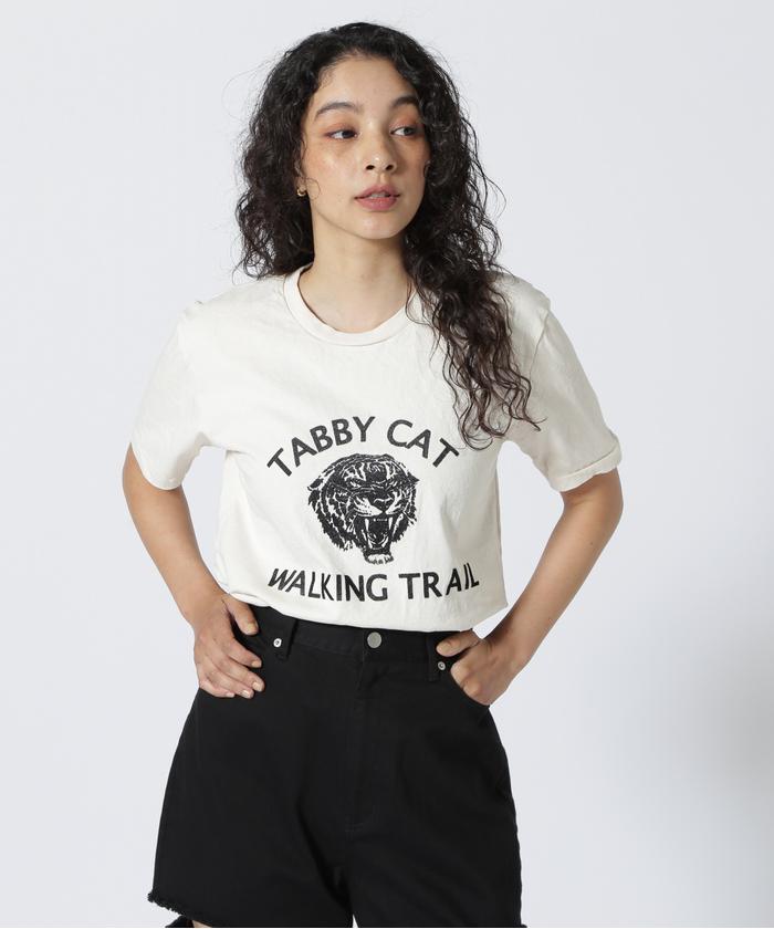 MIXTA/ミクスタ CREW NECK TABBY CAT Tシャツ(506277484) | ビーバー(BEAVER) - MAGASEEK