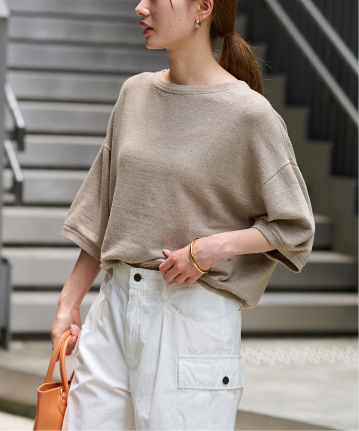 ≪追加≫LINEN－TERRY－ルーズプルオーバー2(506399147) | フレームワーク(FRAMeWORK) - MAGASEEK