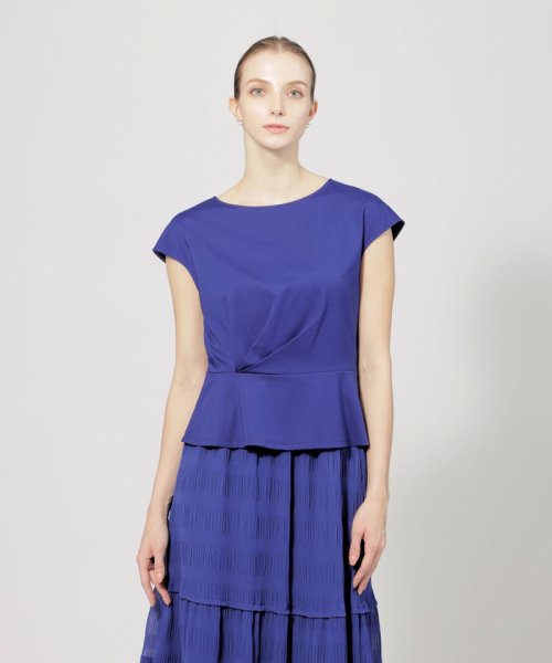 ドレープジャージー ペプラムカットソー(506315968)｜阪急百貨店公式通販サイト｜阪急百貨店オンラインストア