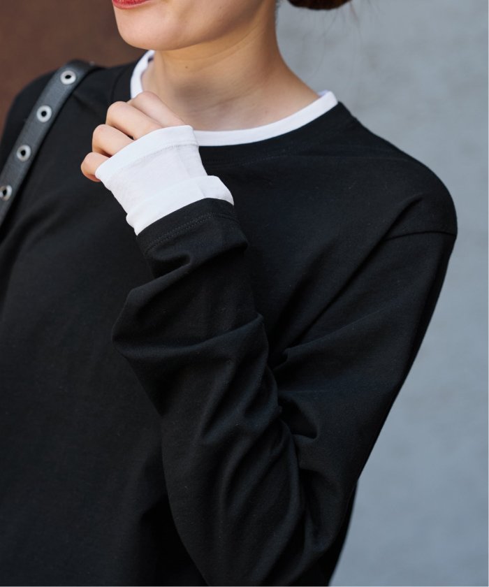 ≪予約≫レイヤードライクTシャツ(506407737) | フレームワーク(FRAMeWORK) - MAGASEEK