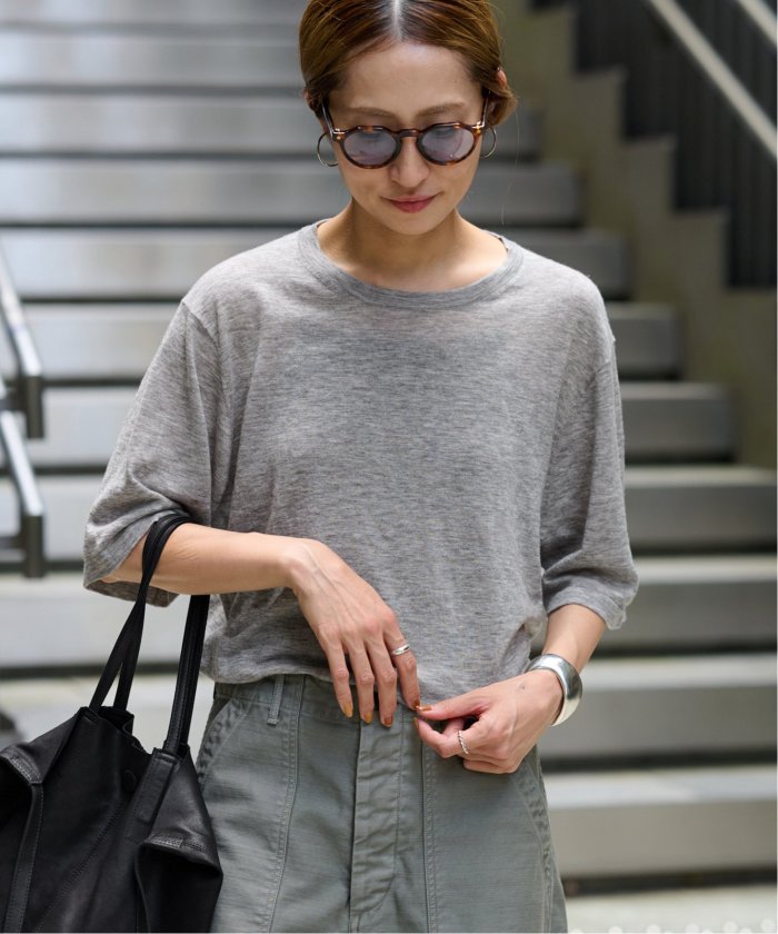 ≪予約≫スイビウールC/N－Tee(506407747) | フレームワーク(FRAMeWORK) - MAGASEEK