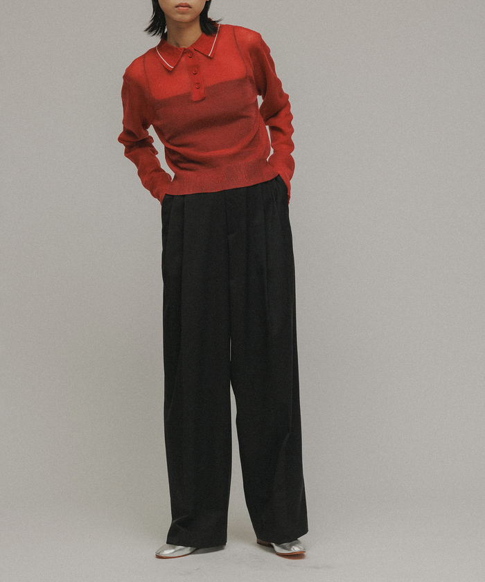 [PANTS]TACK SLACKS PANTS UNISEX(506438228) | M TO R(M TO R) - MAGASEEK