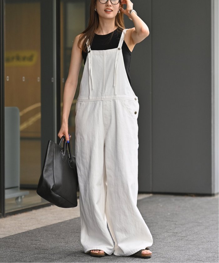 コットンヘンプサロペット(506470008) | フレームワーク(FRAMeWORK) - MAGASEEK