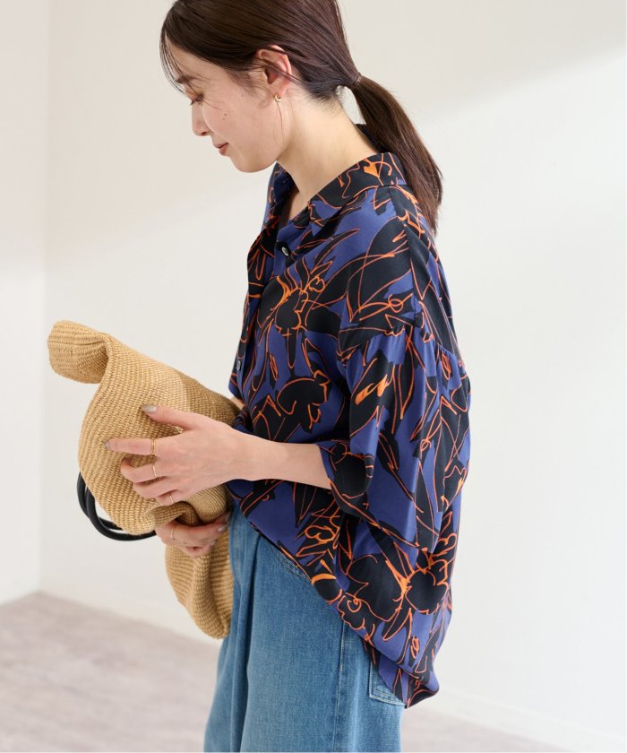 イペカプリントハーフスリーブシャツ(506494711) | フレームワーク(FRAMeWORK) - MAGASEEK