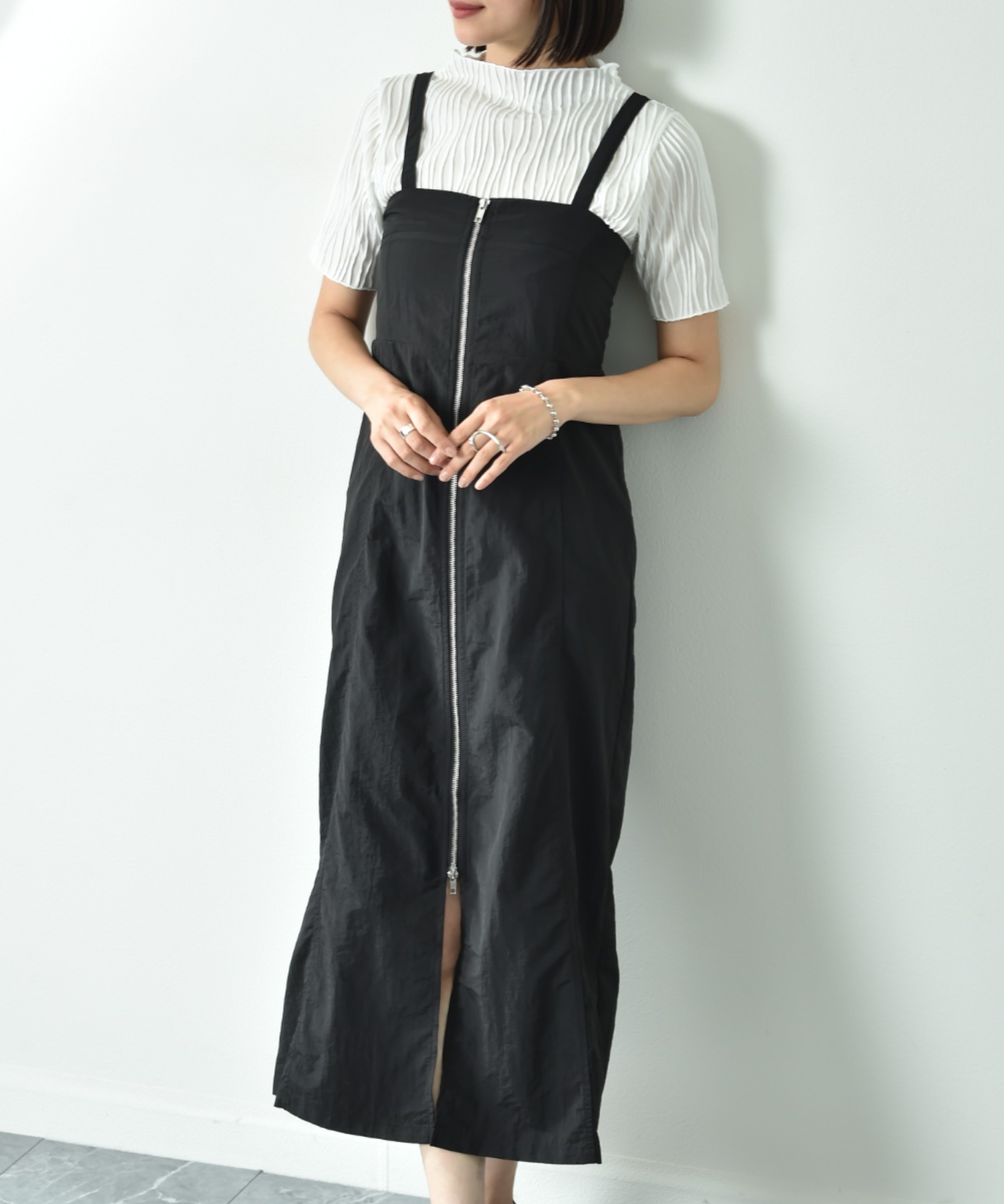 【セール】ナイロンZIPキャミワンピース(506457918) | インタープラネット(INTERPLANET) - MAGASEEK