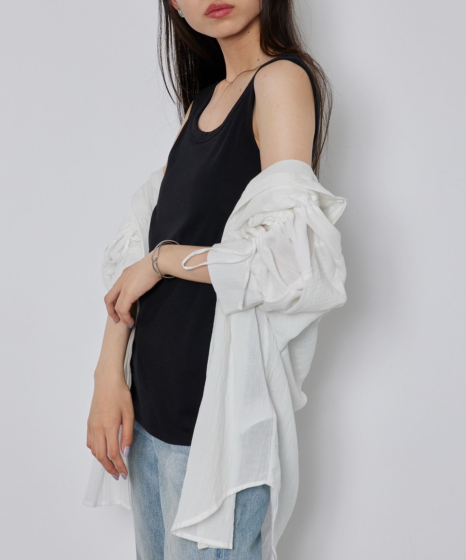 【セール】【SETUP7】ベーシックリブタンクトップ GLR(506640597) | SETUP7(SETUP7) - MAGASEEK