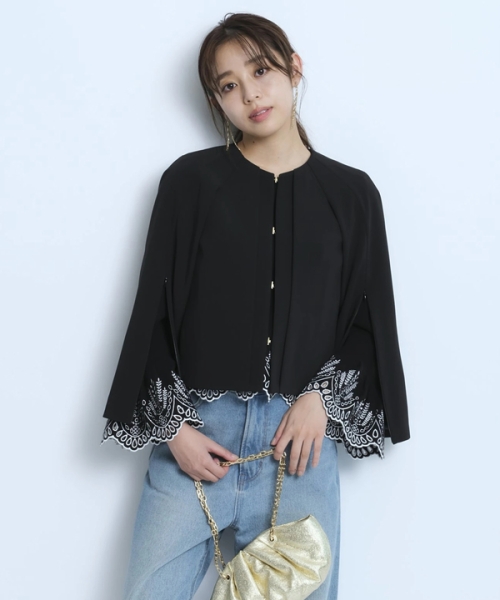 ケープジャケット(506649544) | ジャスグリッティー(JUSGLITTY) - MAGASEEK