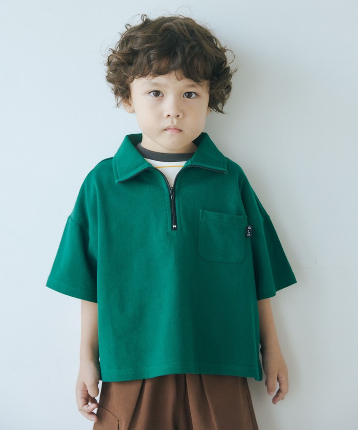 TJ ジップ プルオーバー / キッズ 100cm－130cm(506691798) | グリーンレーベルリラクシング（キッズ）(green label relaxing （Kids ...