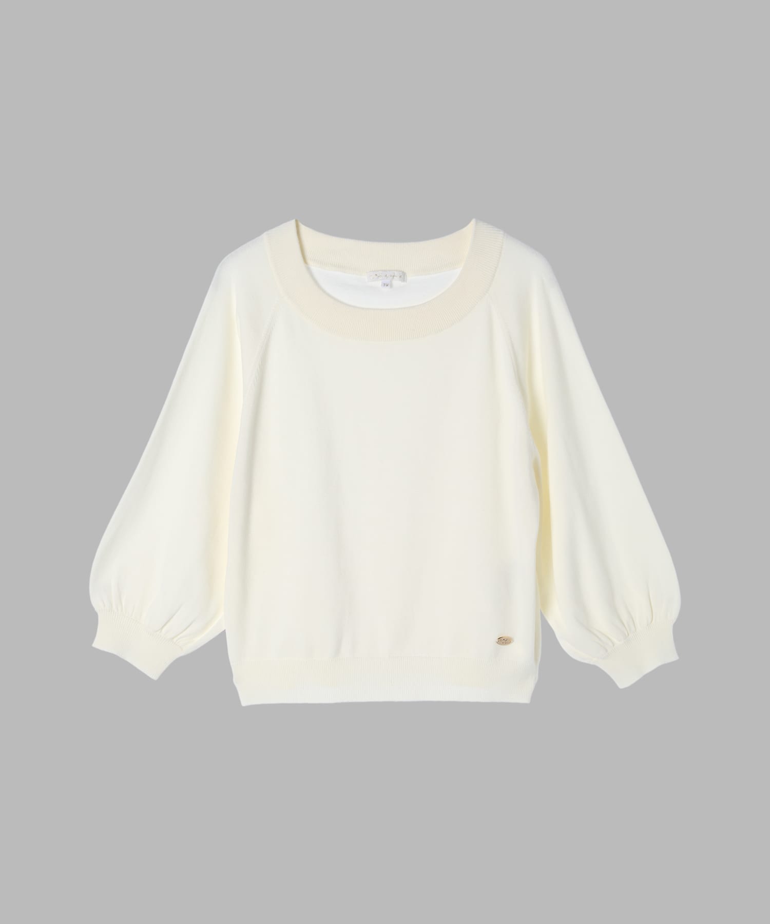 WW42 PULLOVER コットンニットプルオーバー(506203923) | トゥービー バイ アニエスベー(To b. by agnes b.) - MAGASEEK