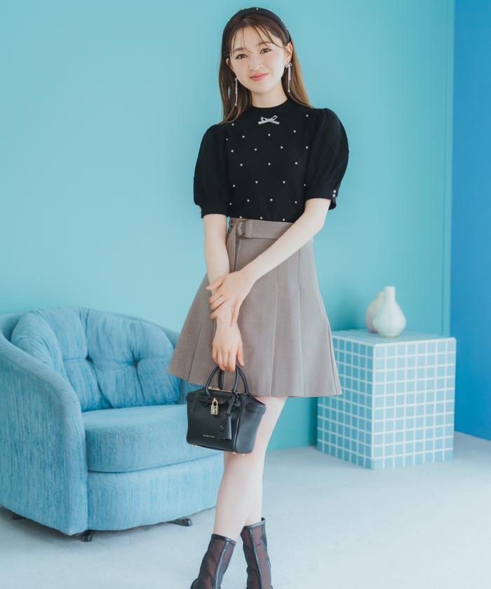 タックプリーツミニスカート(506745811) | ウィルセレクション(WILLSELECTION) - MAGASEEK