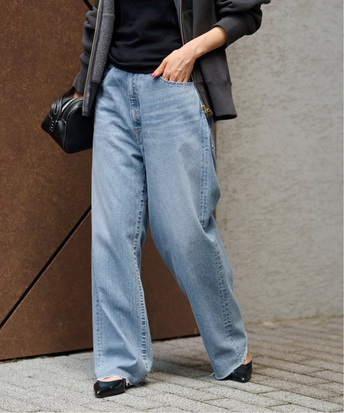 ≪予約≫long rise デニムパンツ(506789273) | フレームワーク(FRAMeWORK) - MAGASEEK