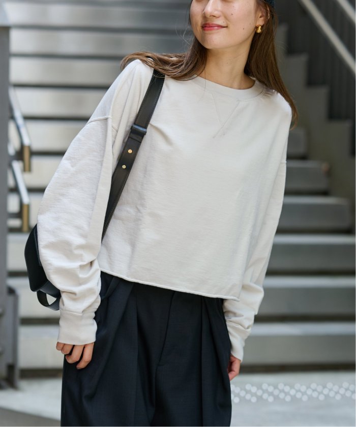 ≪追加予約≫ミニ裏毛ショートスウェット(506789296) | フレームワーク(FRAMeWORK) - MAGASEEK